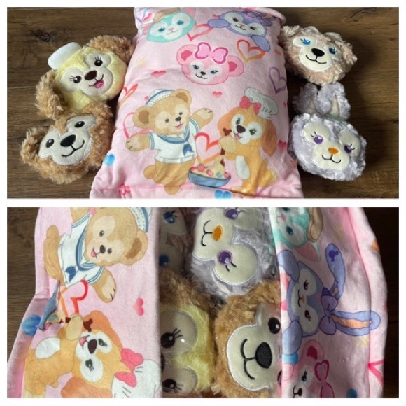 Disney | Toys | Disneynwot Duffys Friends Plushies Bag4 Plushes ...